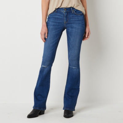 a.n.a Womens Low Rise Flare Leg Jean - JCPenney