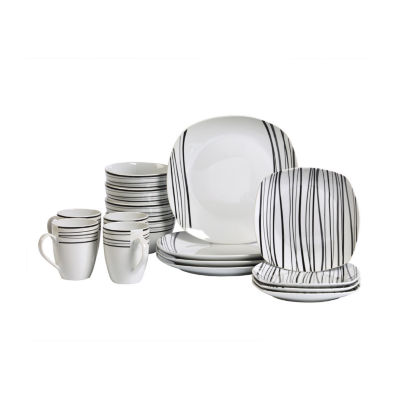 Tabletops Gallery® Justin 16-pc. Dinnerware Set, Color: Multi