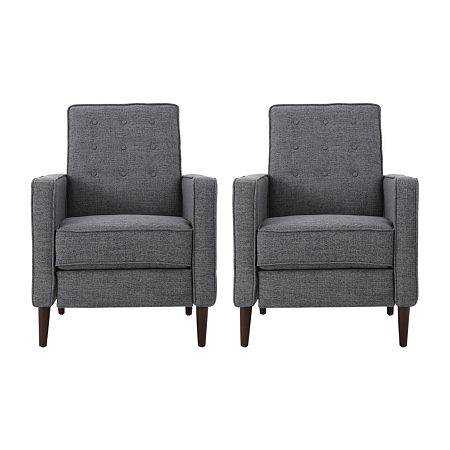 Click here for 2-pc. Tufted Track-Arm Recliner  One Size  Gray prices