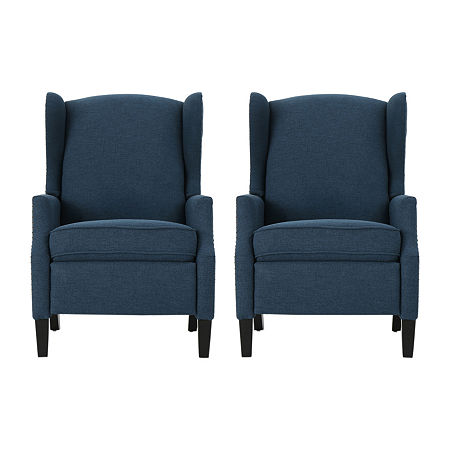 Click here for 2-pc. Track-Arm Recliner  One Size  Blue prices