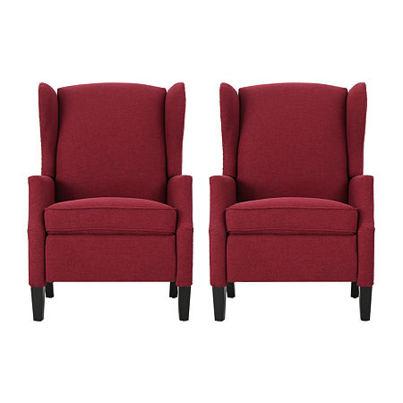 Click here for 2-pc. Track-Arm Recliner  One Size  Red prices