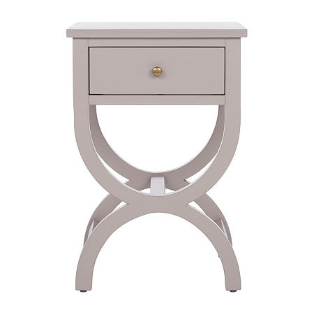 Click here for Maxine 1 Drawer Storage End Table  One Size  Gray prices