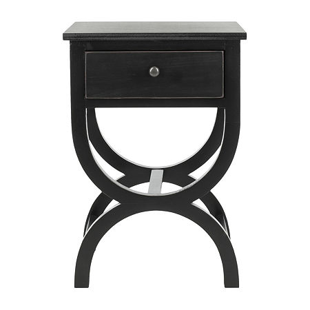 Click here for Maxine 1 Drawer Storage End Table  One Size  Black prices