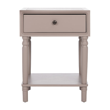 Click here for Siobhan 1 Drawer Storage End Table  One Size  Gray prices