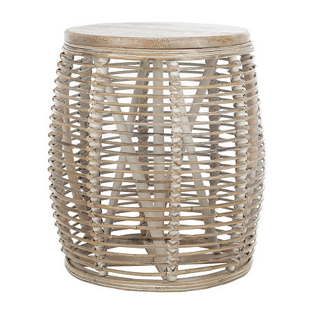 Click here for Maui Wipeable Surface End Table  One Size  White prices