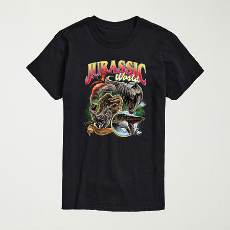 Click here for Mens Crew Neck Short Sleeve Regular Fit Jurassic W... prices