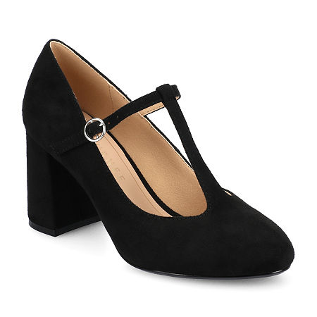 Click here for Journee Collection Womens Talani T-strap Almond To... prices