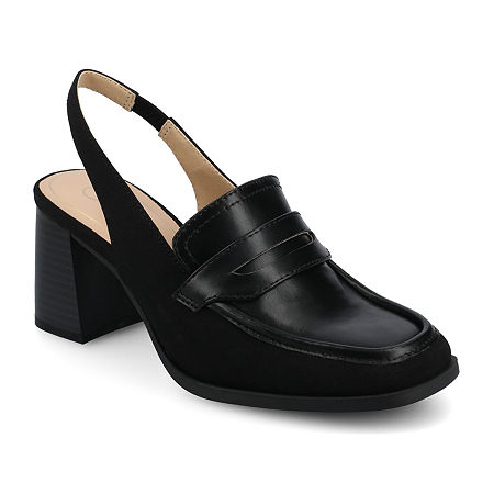 Click here for Journee Collection Womens Henrika Square Toe Pumps... prices