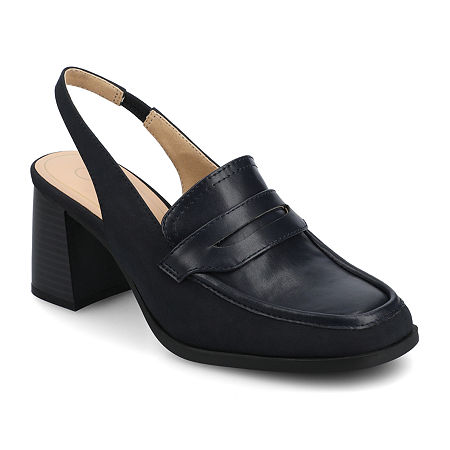 Click here for Journee Collection Womens Henrika Square Toe Pumps... prices