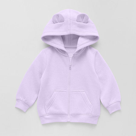 Click here for Okie Dokie Baby Girls Fleece Hooded Lightweight Ja... prices