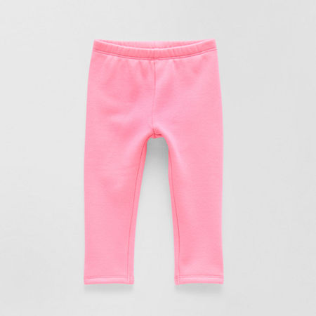 Click here for Okie Dokie Rib Baby Girls Fleece Skinny Full Lengt... prices
