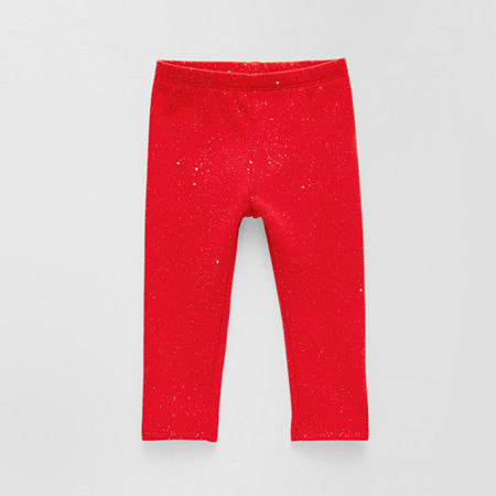 Click here for Okie Dokie Rib Baby Girls Fleece Skinny Full Lengt... prices