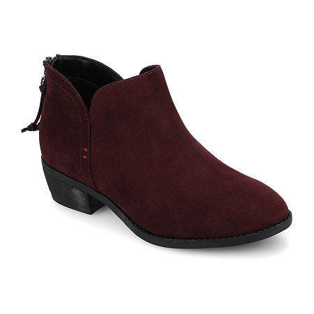 Click here for Journee Collection Womens Livvy Block Heel Booties... prices