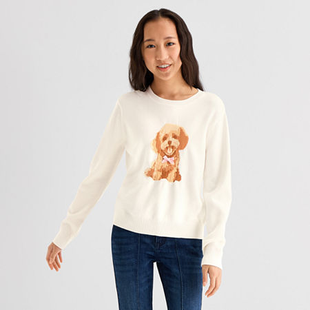 Click here for Thereabouts Little & Big Kid Girls Crew Neck Long... prices