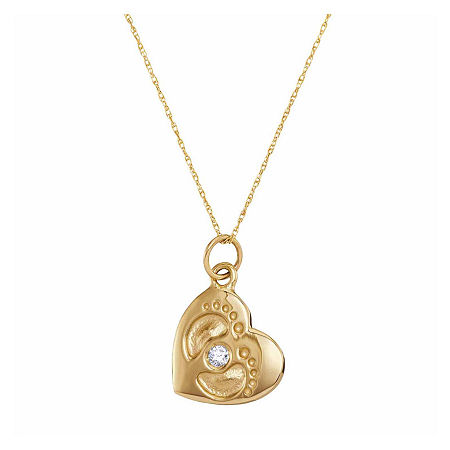 Click here for Personalized Simulated Birthstone Footprint Heart... prices