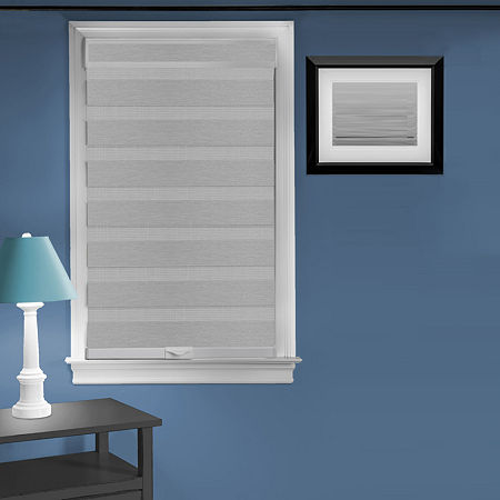 Click here for Cordless Celestial Sheer Double-Layered Zebra Shad... prices