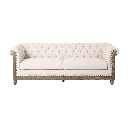 Click here for Castalia Roll-Arm Sofa  One Size  Beige prices