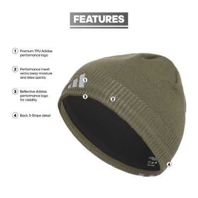 adidas Creator 3 Mens Moisture Wicking Beanie