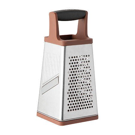 Click here for BergHOFF Leo 4-Sided Box Grater  One Size  Red prices