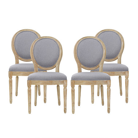 Click here for 4 Piece Phinnaeus Dining Chair Set  One Size  Gray prices