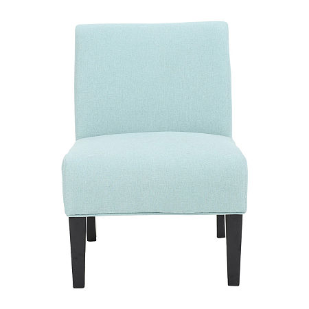 Click here for Kassi Upholstered Slipper Chair  One Size  Blue prices
