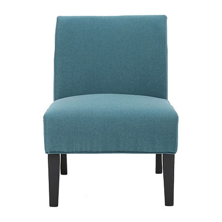 Click here for Kassi Upholstered Slipper Chair  One Size  Blue prices