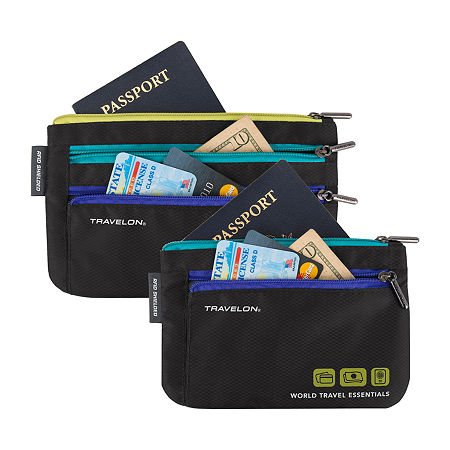 Click here for Travelon World Travel Essentials Set of 2 Currency... prices