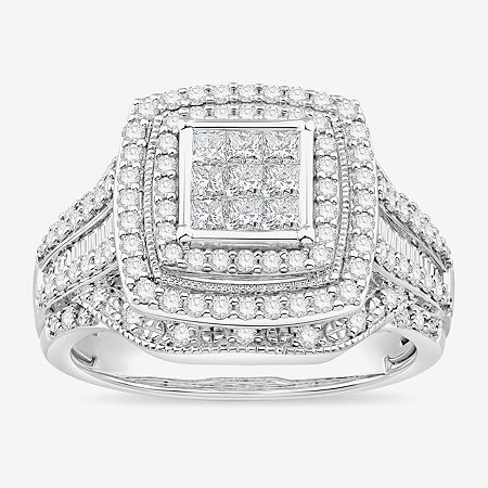 Click here for Womens 1 CT. T.W. Natural White Diamond 10K White... prices