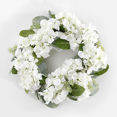 Click here for Safavieh Hydrangea & Magnolia Wreath  One Size  Wh... prices