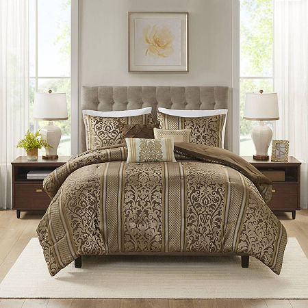 Click here for Madison Park Bella Jacquard 6-Pc. Comforter Set  F... prices