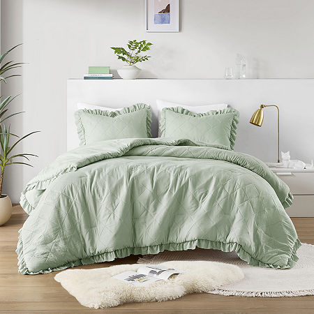 Click here for 510 Design Phoebe Diamond Quilted Ruffle Edge Midw... prices
