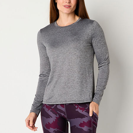 Click here for Xersion Womens Performance Crew Neck Long Sleeve T... prices