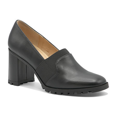 Click here for Adrienne Vittadini Brandi Womens Square Closed Toe... prices
