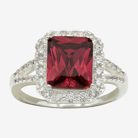 Click here for Sparkle Allure Womens Red Crystal Pure Silver Over... prices