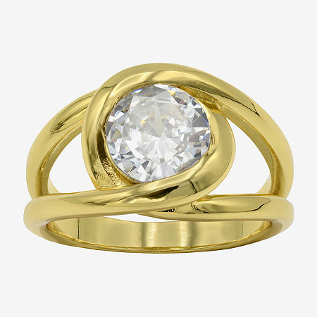 Click here for Sparkle Allure Womens Cubic Zirconia 14K Gold Over... prices