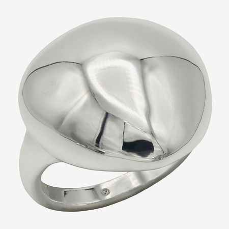 Click here for Sparkle Allure Womens Pure Silver Over Brass Dome... prices