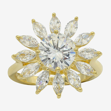 Click here for Sparkle Allure Womens Cubic Zirconia 14K Gold Over... prices