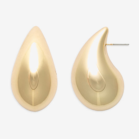 Click here for Bold Elements Gold Tone Womens Drop Earrings  One... prices