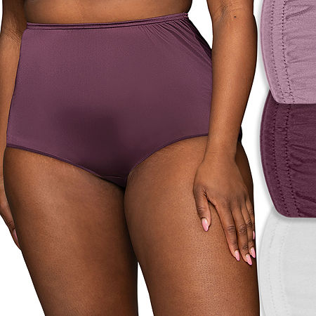 Click here for Vanity Fair Ravissant Nylon 3 Pack Brief Panty - 1... prices