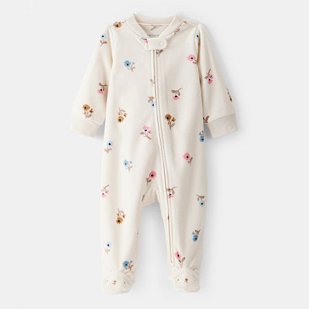 Click here for Carters Baby Girls 2-Way Zip Sleep and Play Covera... prices