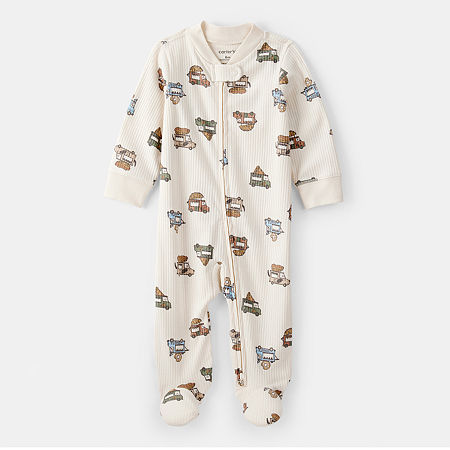 Click here for Baby Boy (NB-9M) Carters(R) Food Truck Ribbed Zip... prices