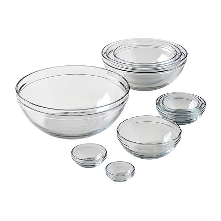Click here for Anchor Hocking 10-pc. Glass Mixing Bowl Set  One S... prices