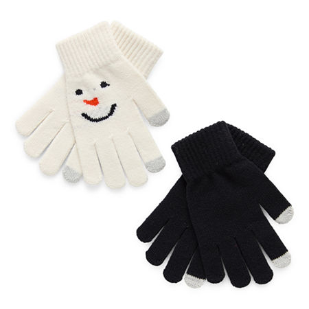 Click here for Mixit Red Bow 2-Pack 2 Pack Gloves  One Size  Beig... prices