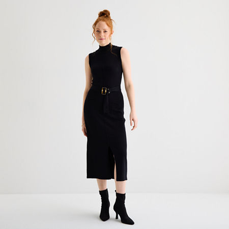 Click here for Isabel & Nina Womens Sleeveless Midi Sweater Dress... prices
