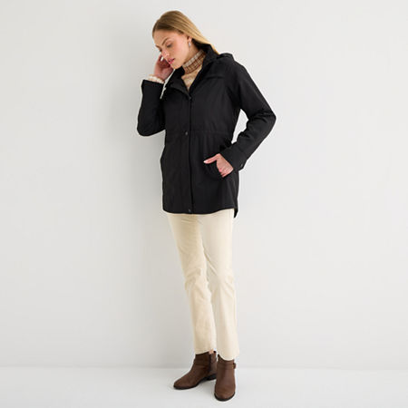 Click here for Gallery Womens Packable Lightweight Raincoat  Larg... prices