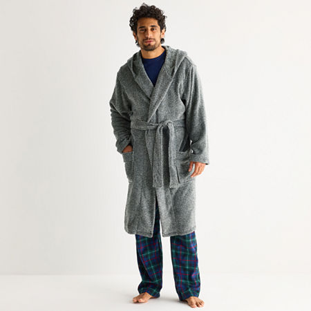 Click here for St. Johns Bay Mens Long Sleeve Long Length Robe  M... prices