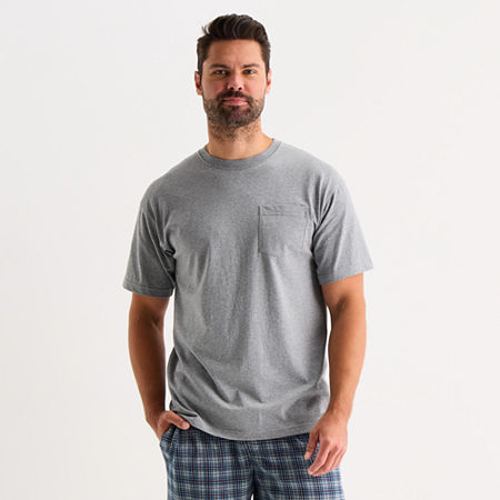 Click here for St. Johns Bay Mens Crew Neck Short Sleeve Pajama T... prices