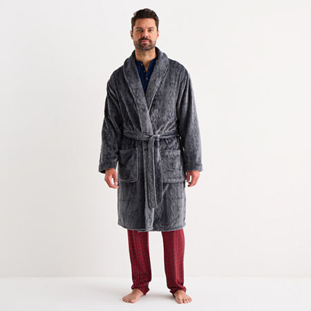 Click here for Stafford Mens Long Sleeve Long Length Robe  Medium... prices