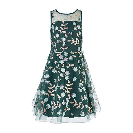 Click here for Speechless Big Kid Girls Sleeveless Fit + Flare Dr... prices