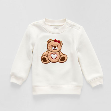 Click here for Okie Dokie Baby Unisex Round Neck Fleece Embroider... prices
